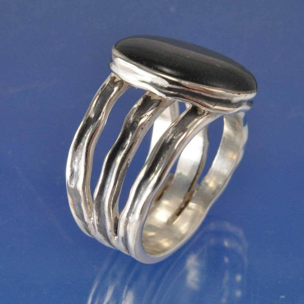 Cremation Ash Rustic Dome Resin Ring – Chris Parry Handmade Jewellery