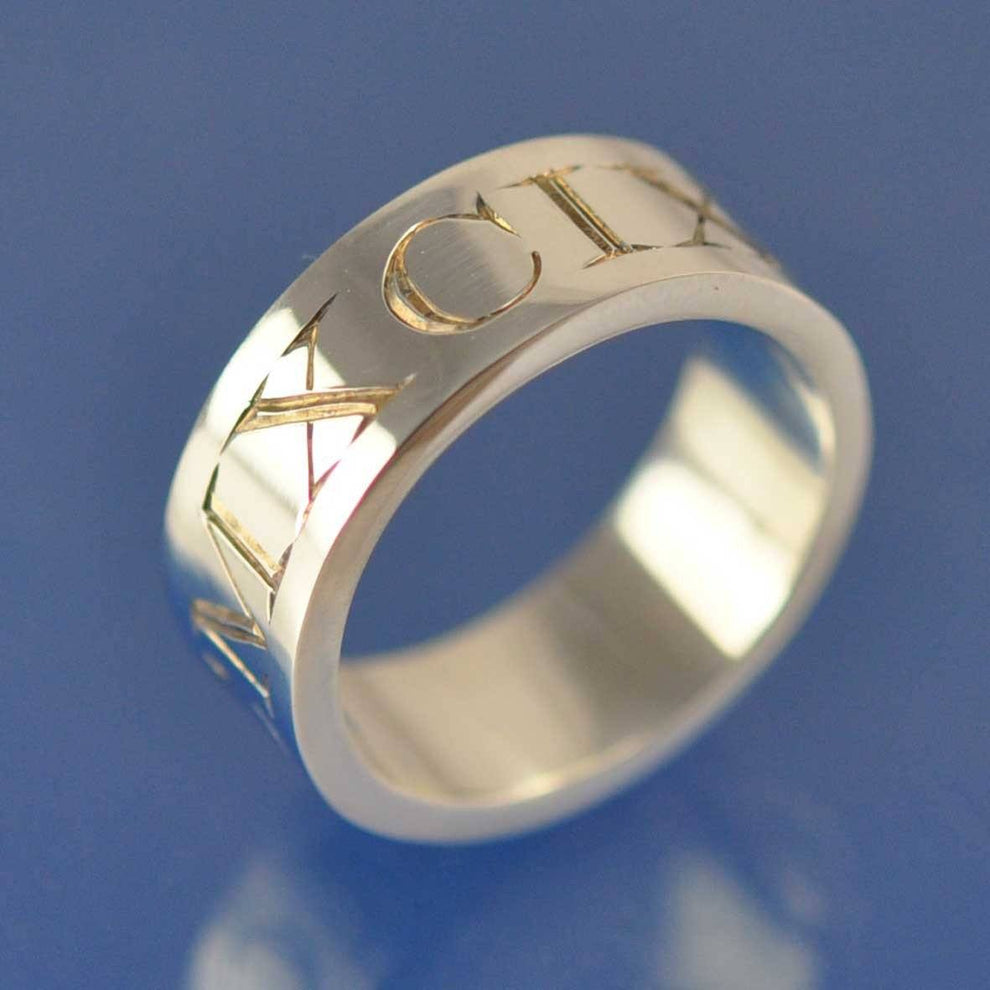 Roman Numeral Ring – Chris Parry Handmade Jewellery